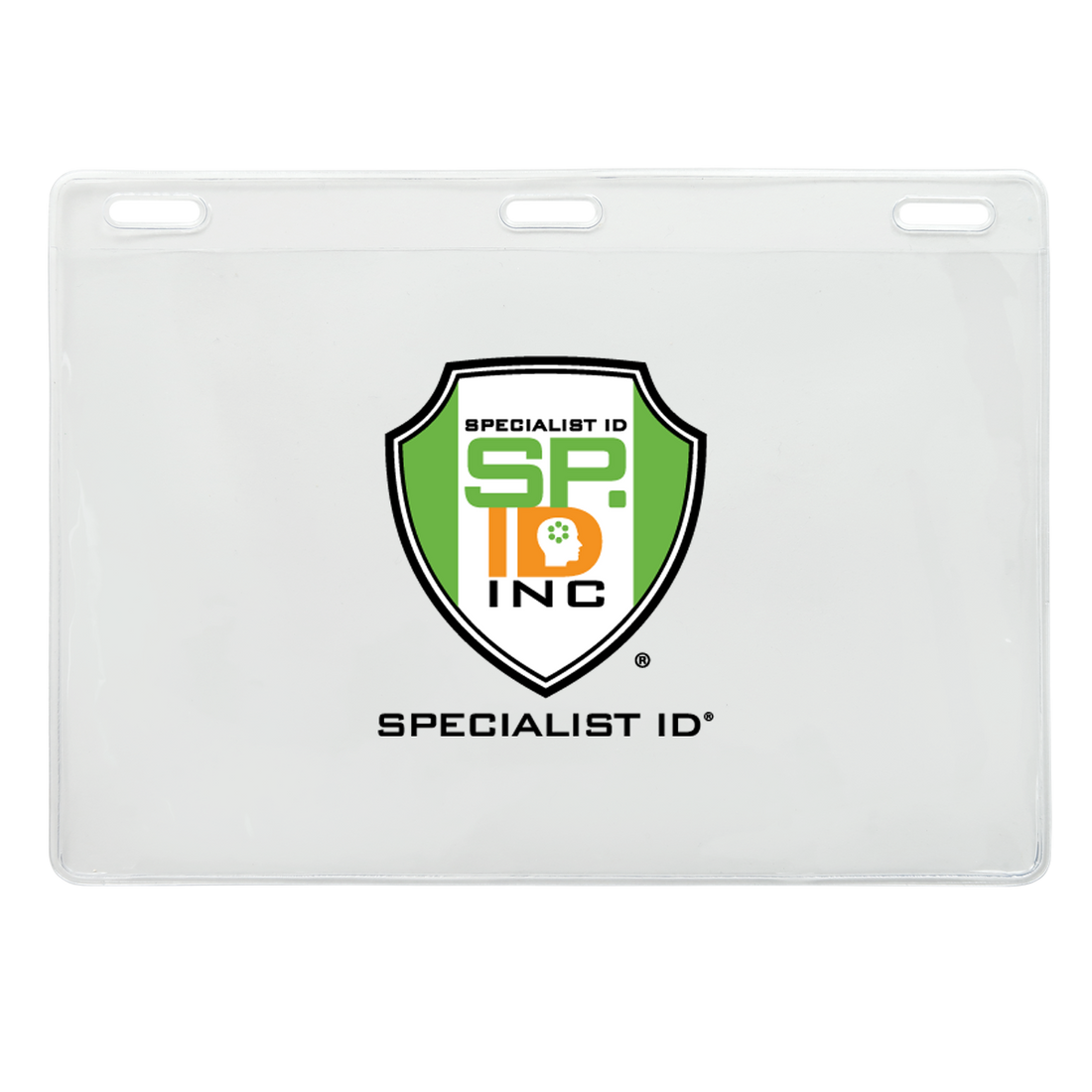 Custom 6 x 4 Horizontal Large Event Badge Holder | SpecialistID.com