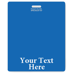Custom Badge Buddy XL - Oversized Horizontal Printed Badge Cards ...