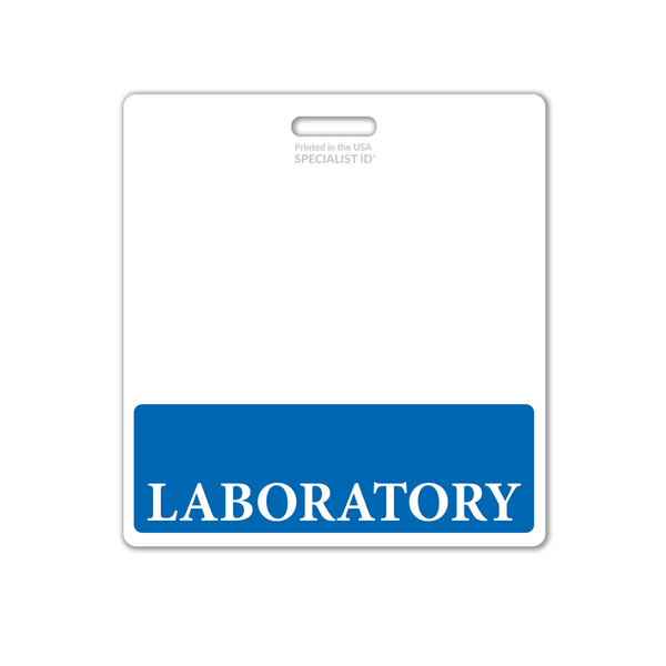 Laboratory XL Badge Buddy - Horizontal | Specialist ID – Blue ...