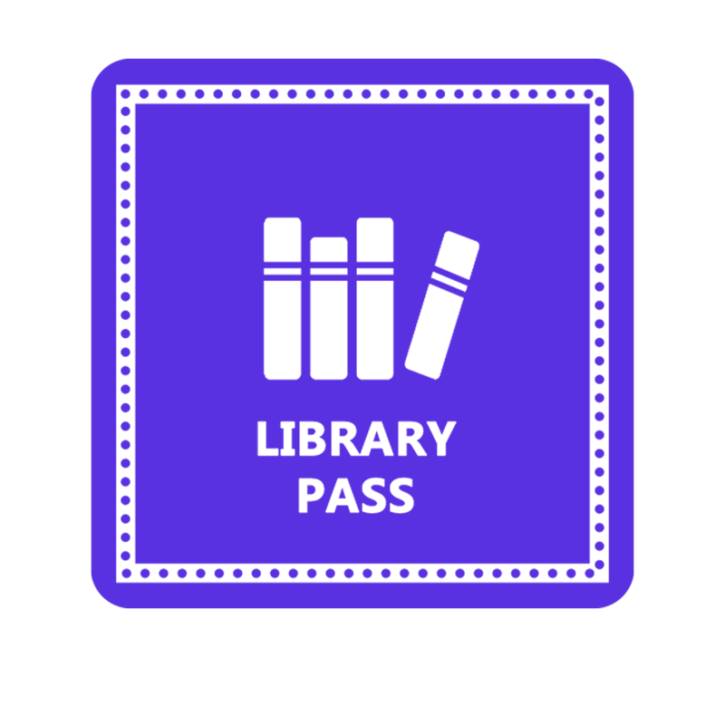 Custom Hall Pass Badges - Design Your Own Passes for School, Hospital ...