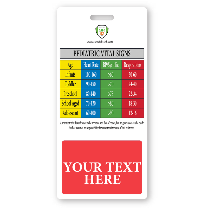 Fully Customizable Badge Buddy Vertical - (Standard Size ...