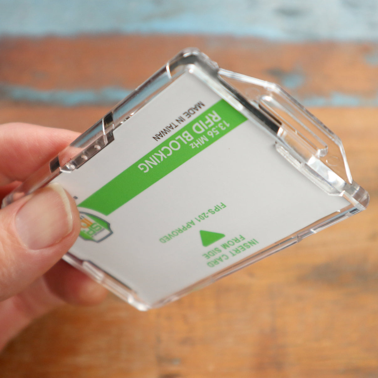 TWIC Card Holder, RFID Blocking 2 Card | Specialist ID – Clear ...