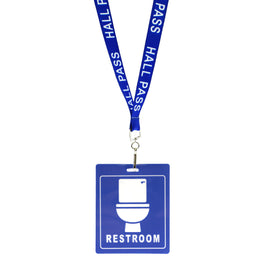 School Hall Pass Lanyards WITH UNBREAKABLE CARD PASSES | SpecialistID.com