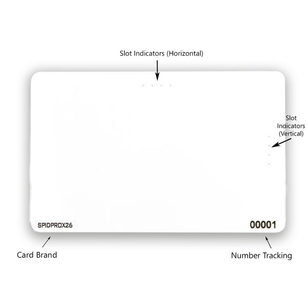 HID Compatible ISO Prox Cards in the Most Popular Formats, 26bit H10301 ...