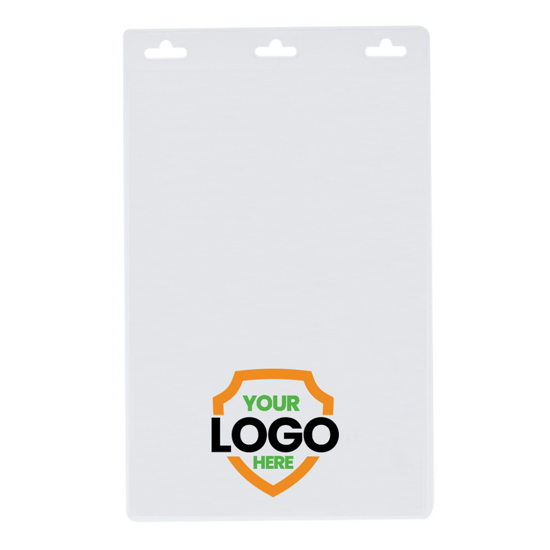 Custom Vertical Oversized 4X6 Vinyl ID Badge Holder (XL46V) - Add Your ...
