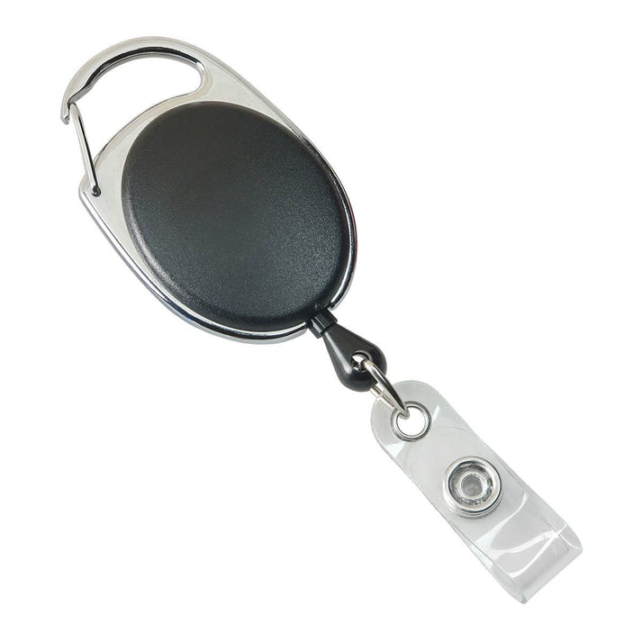 Premium Oval Badge Reel with Carabiner and Belt Clip (2120-71XX ...