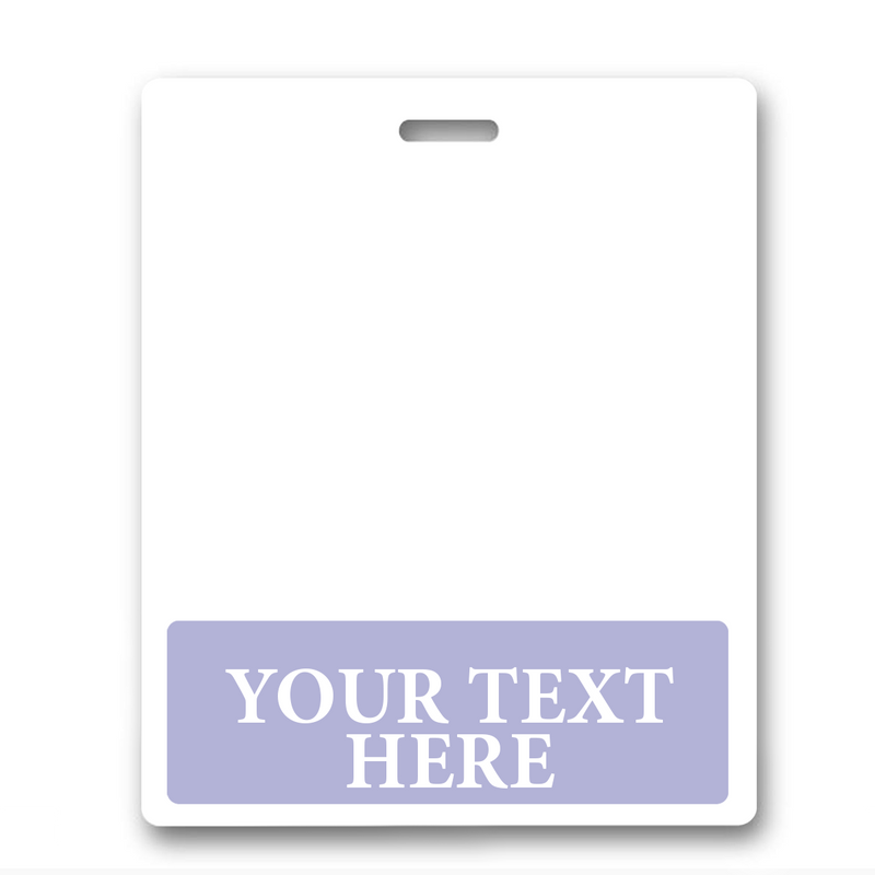 Oversized Custom Printed Horizontal XL Badge Buddy (Extra Large Size ...