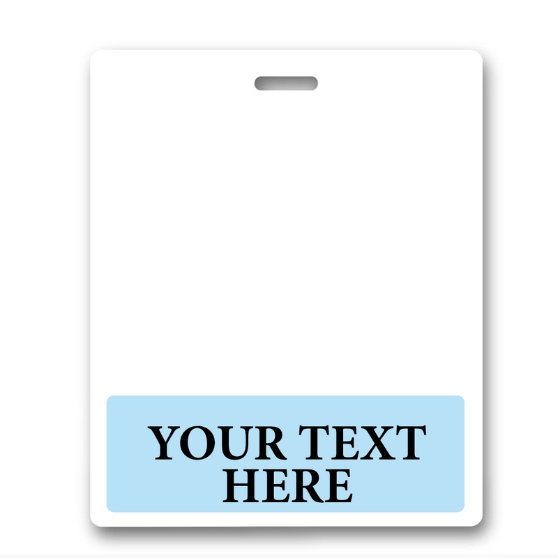 Oversized Custom Printed Horizontal XL Badge Buddy (Extra Large Size ...
