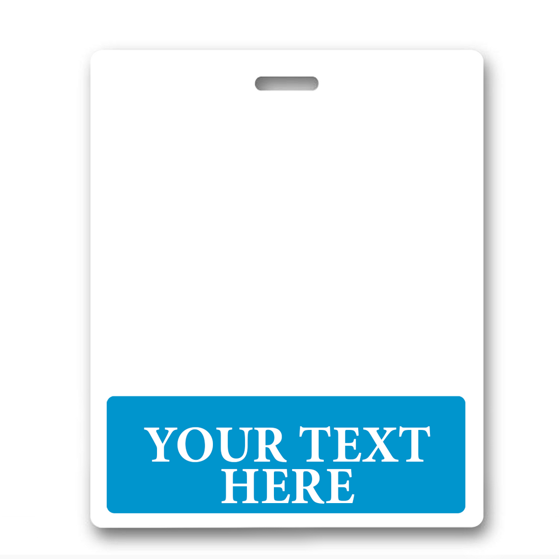 Oversized Custom Printed Horizontal XL Badge Buddy (Extra Large Size ...