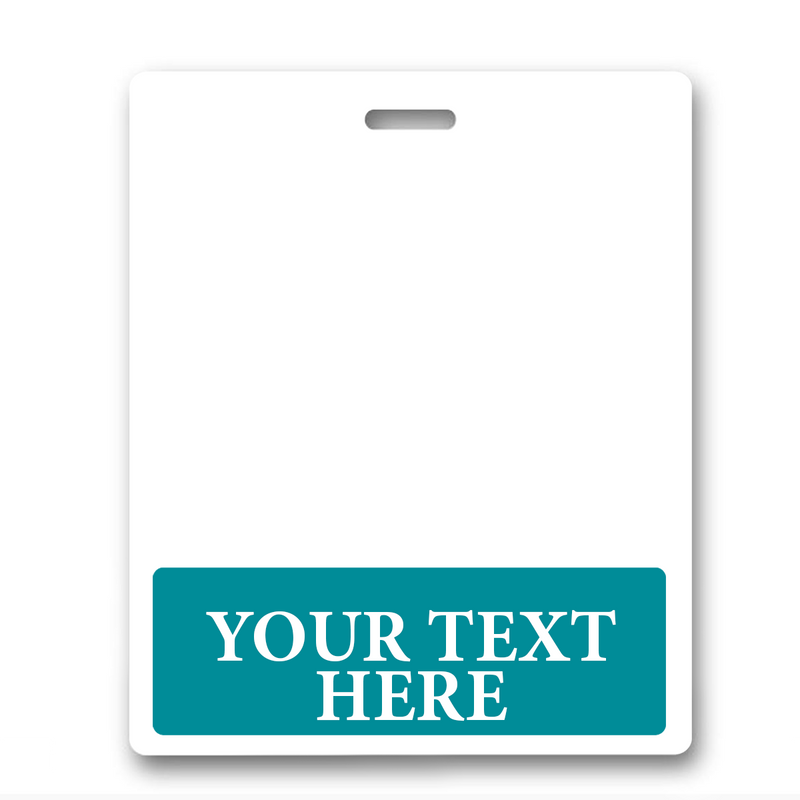 Oversized Custom Printed Horizontal XL Badge Buddy (Extra Large Size ...