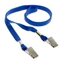 Double-Ended Lanyards with Bulldog Clips on Each Side - Comfort Neck ...