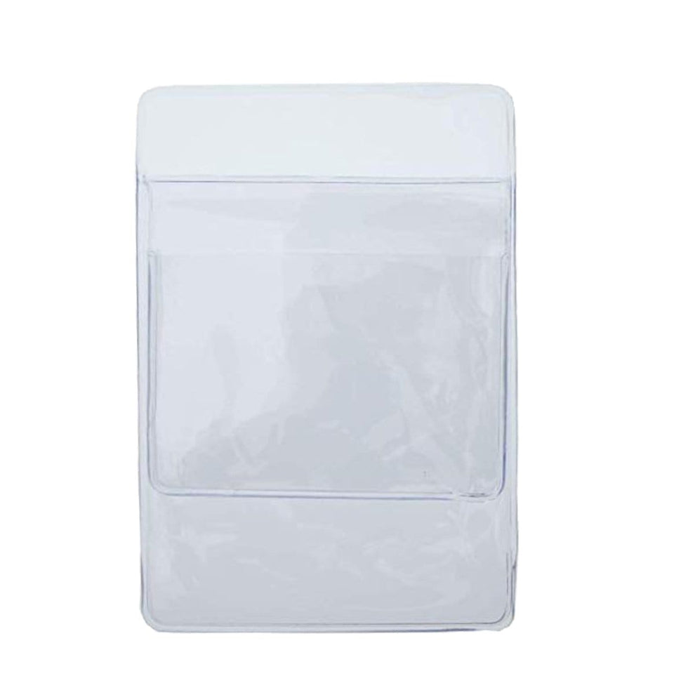 Vinyl Pocket Protector with ID Badge Window Horizontal Vertical (PPL63X ...
