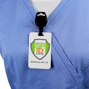 MRI Safe Badge Reel - Non-Ferrous Metal Retractable Badge Clips with No ...