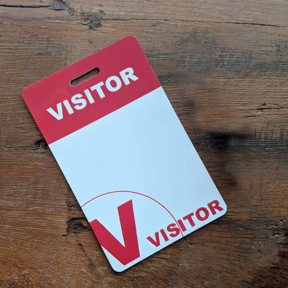 Visitor Lanyard with Badge – SpecialistID.com